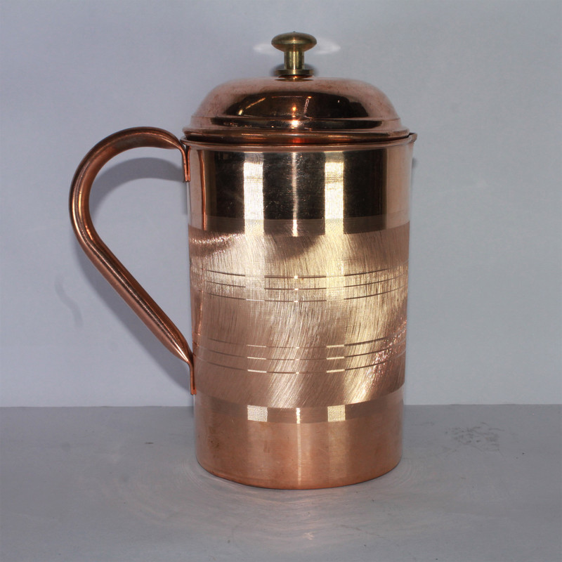 Pure Copper Jug for Water 248g(Pack of 6) - Walmart.com