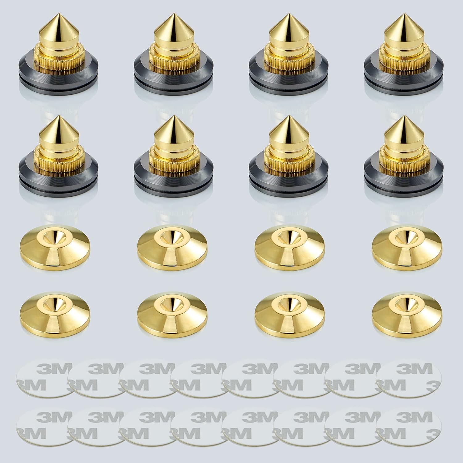 Pure Copper Material: 8 Universal Base Pads Great Isolation Solution ...