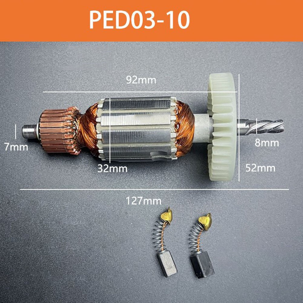 Pure Copper Motor Hand Drill Drill for Rotor for Dayi Ped03-10 5Inch ...
