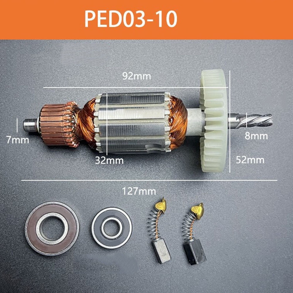 Pure Copper Motor Hand Drill Impact Drill Rotor for Dayi PED03-10 5inch ...
