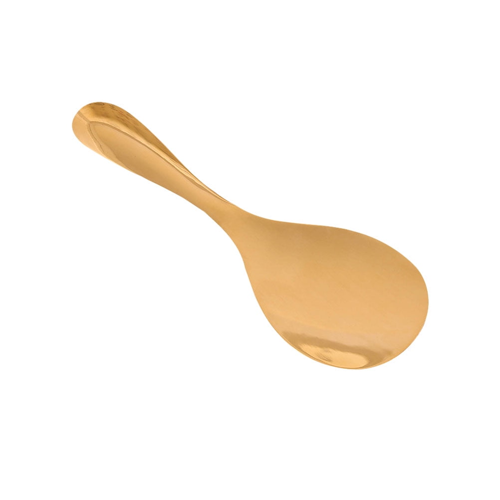 Pure Copper Rice Shovel Korean Spoons Silicone Spatula Scoop Housewares ...