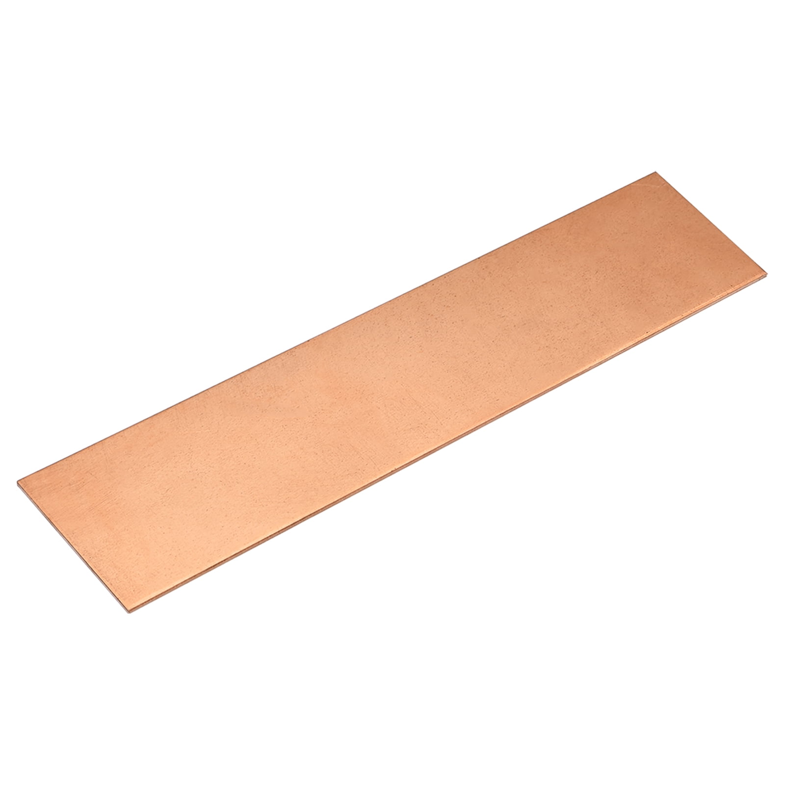Pure Copper Sheet, 8" x 2" x 0.06" 14 Gauge T2 Copper Metal Plate for ...