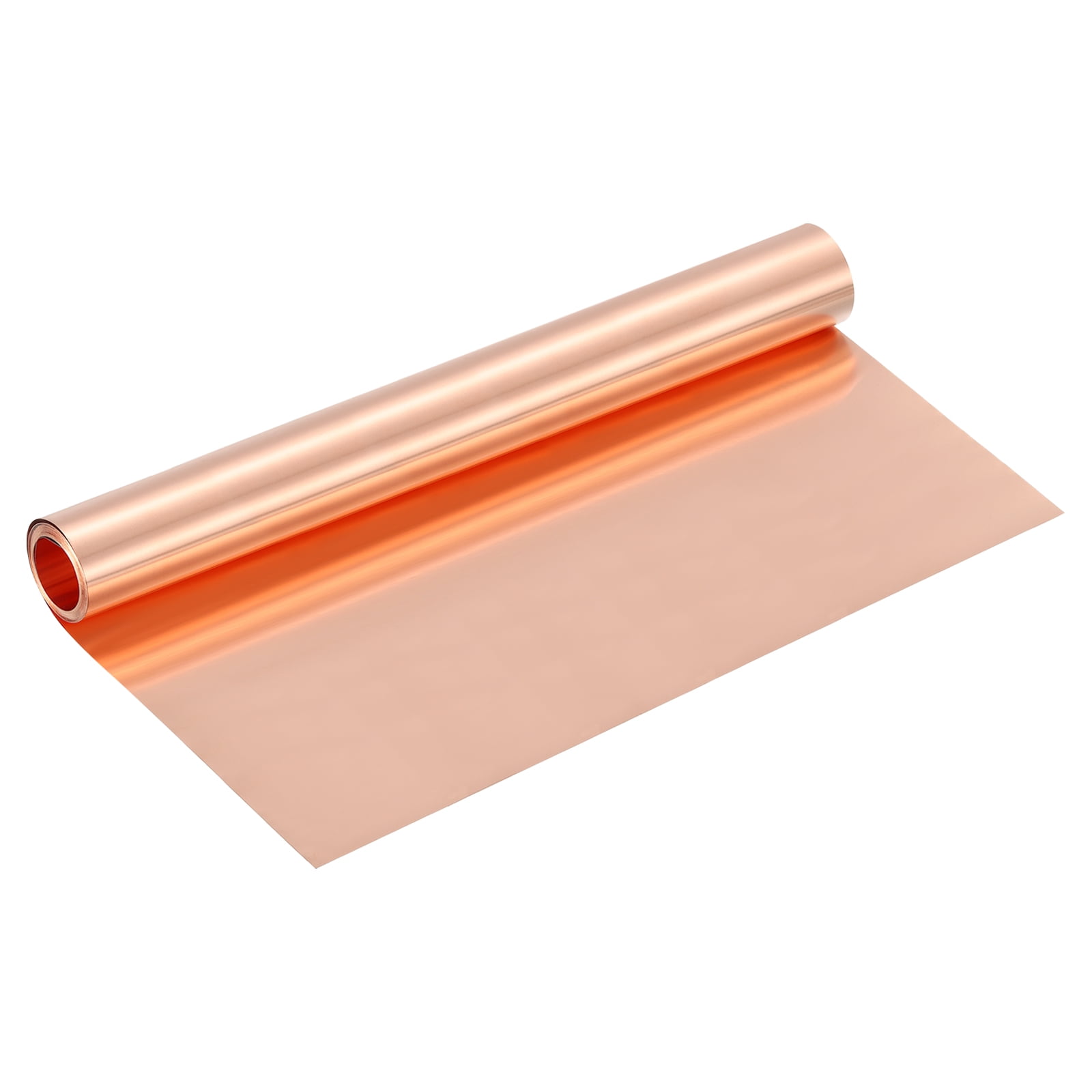 Pure Copper Sheet Roll, 0.05mm 24Ga Thick T2 Copper Flashing 3050mm x ...