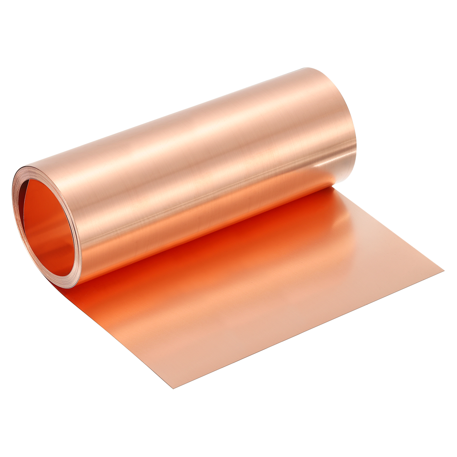 Pure Copper Sheet Roll, 0.3mm 24Ga Thick T2 Copper Flashing 2440mm x ...