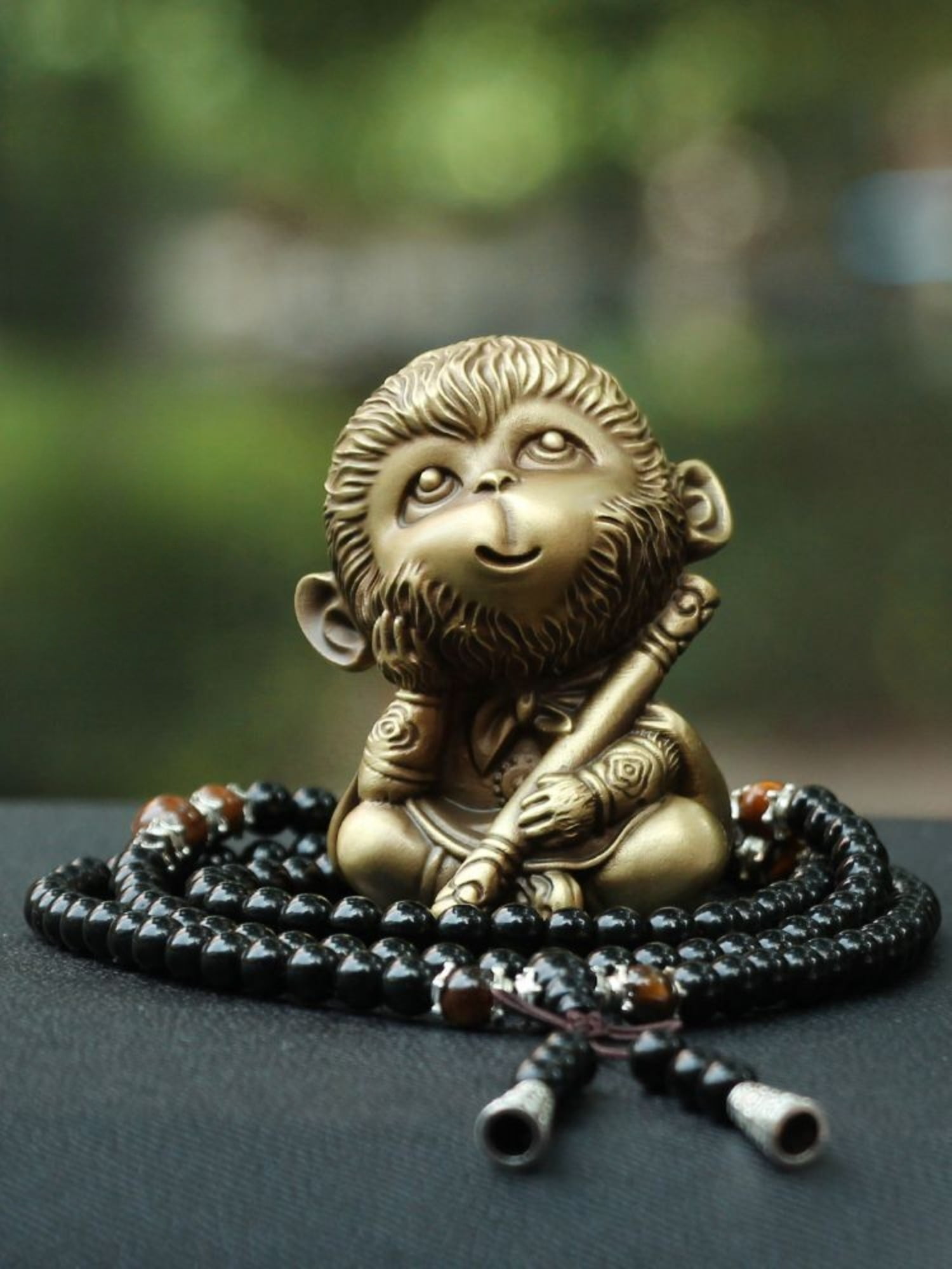 Pure Copper Sun Wukong Car Ornament Center Console Auto Accessory ...