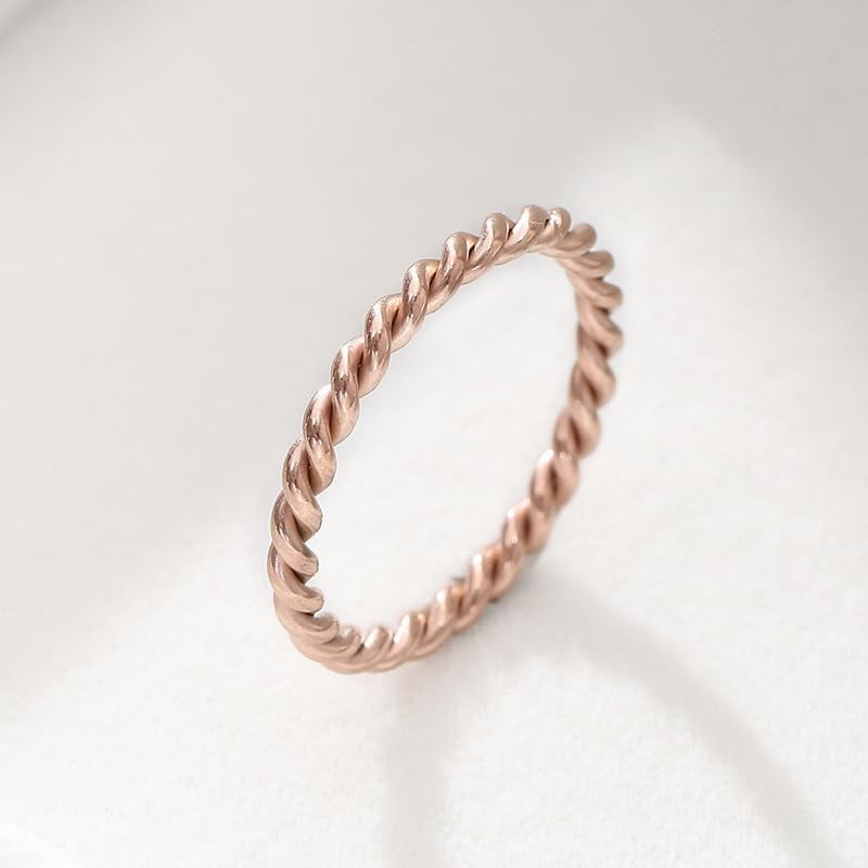 Pure Copper Tensor Rings Twisted, Simple Ring, Tensor Rings Twist Ring ...