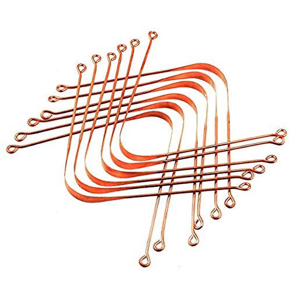 Pure Copper Tongue Cleaner- Set of 12 Pieces - Walmart.com
