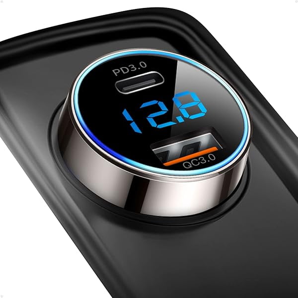 [Pure Copper] USB C Car Charger, SUPERONE 45W Dual USB Car Charger ...