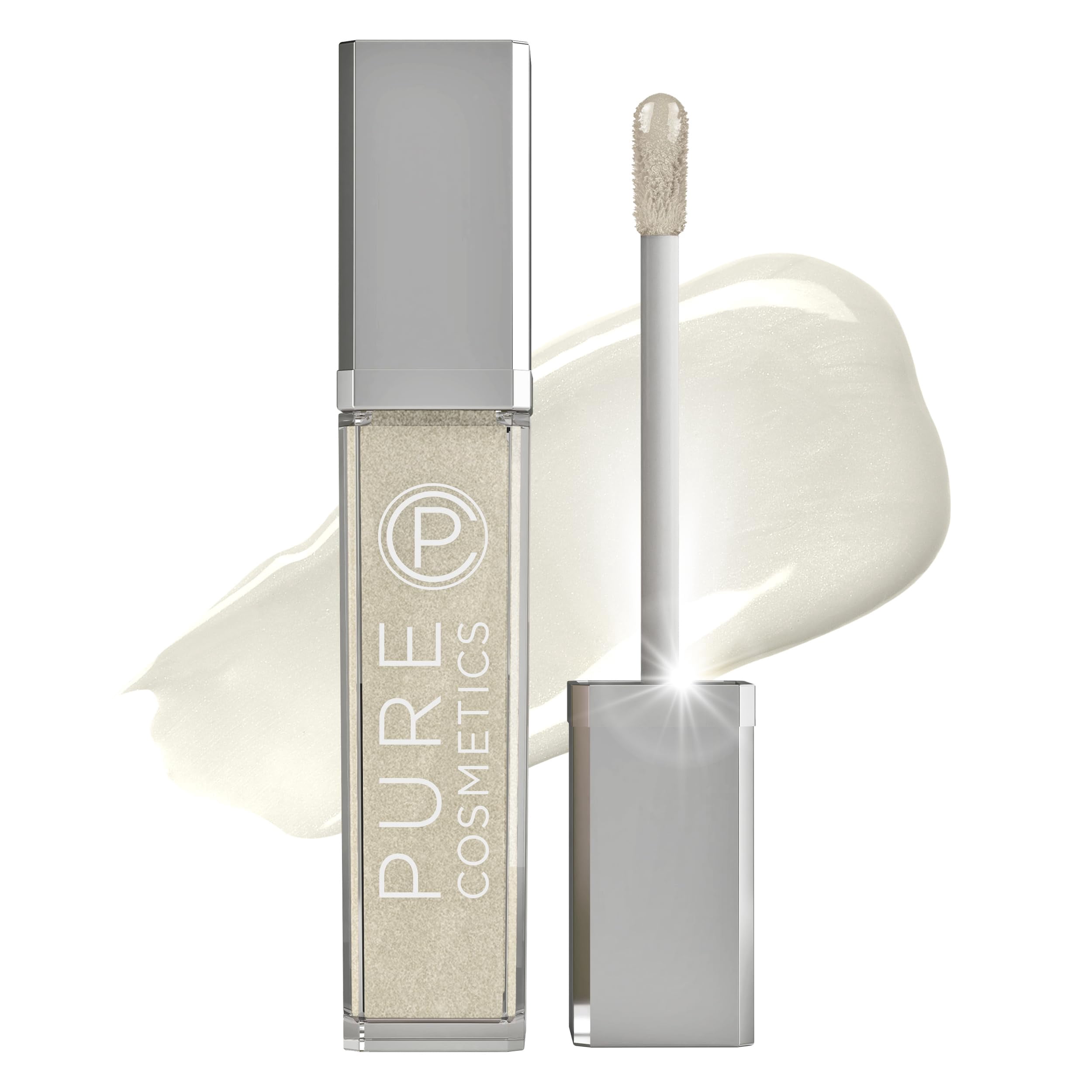 Pure Cosmetics Pure Illumination Lip Gloss - LED-lit Applicator w/Side ...