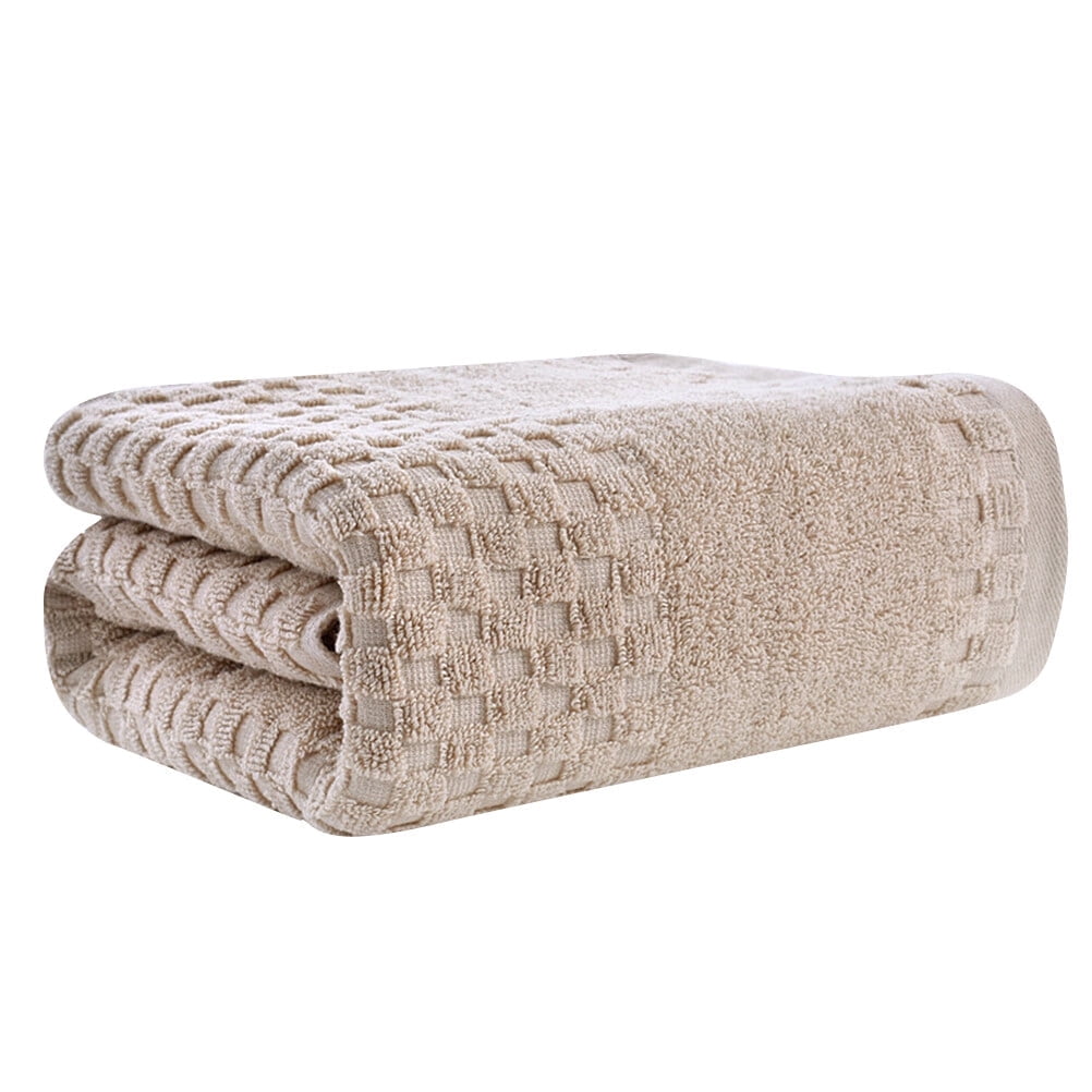 Pure Cotton Bath Towel Absorbent Bath Sheet Thicken Shower Towel for ...