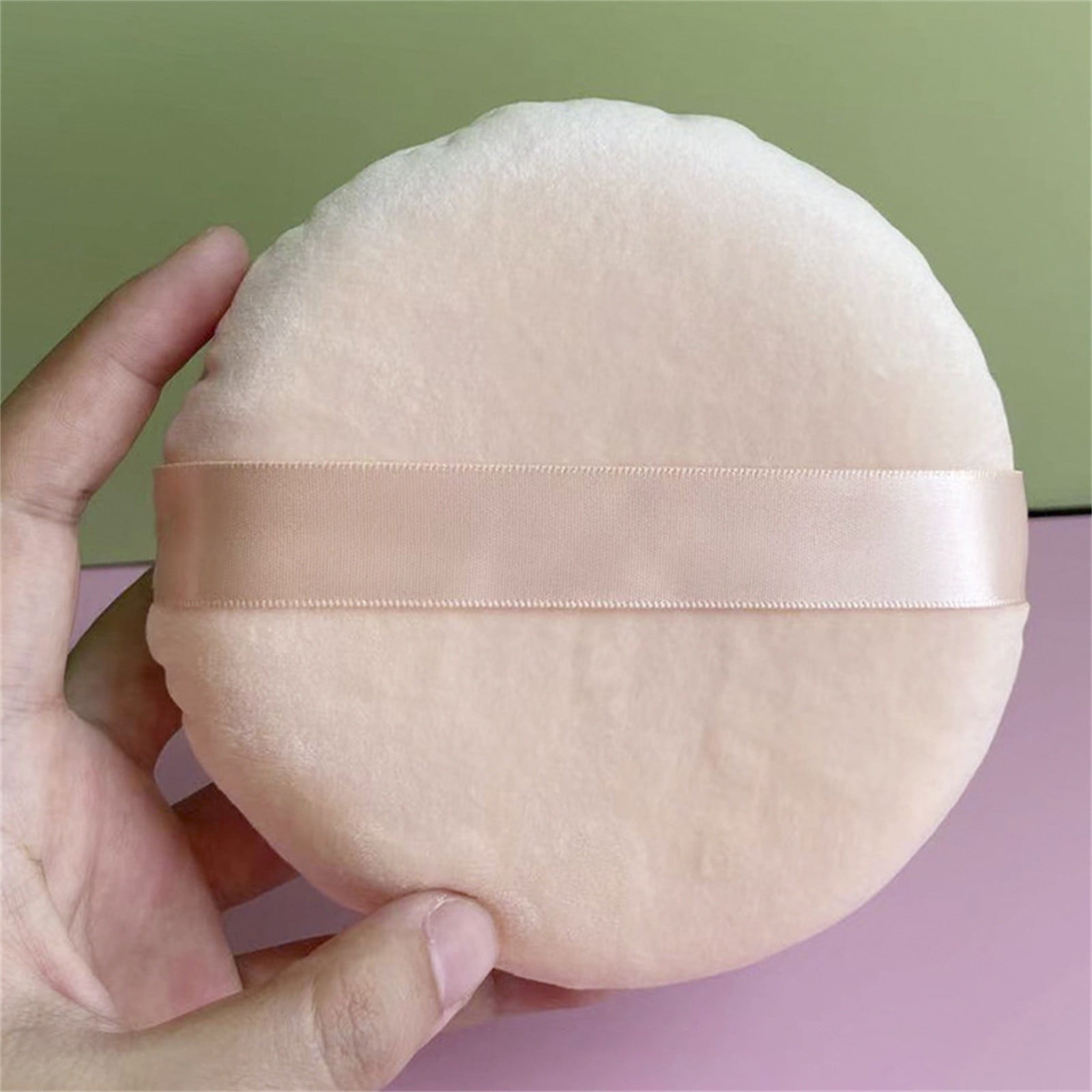 Pure Cotton Powder Puff 5 INCH (13cm) Body Powder Puff Applicator for ...