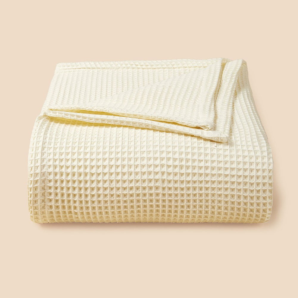 Pure Cotton Waffle Pineapple For Honeycomb Mesh Blanket Baby Blanket ...
