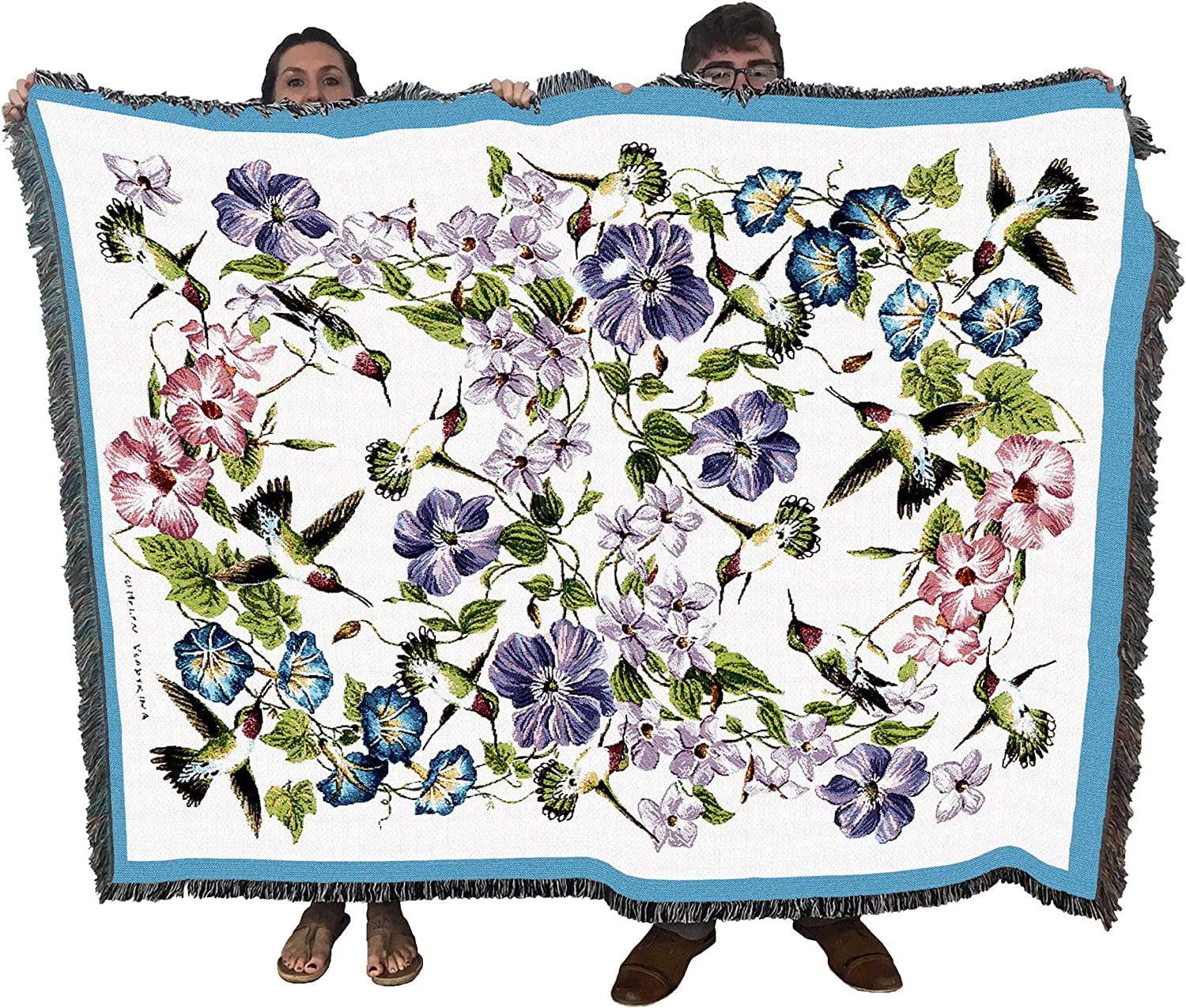 Pure Country Weavers Hummingbirds Blanket by Elena Vladykina - Bird ...