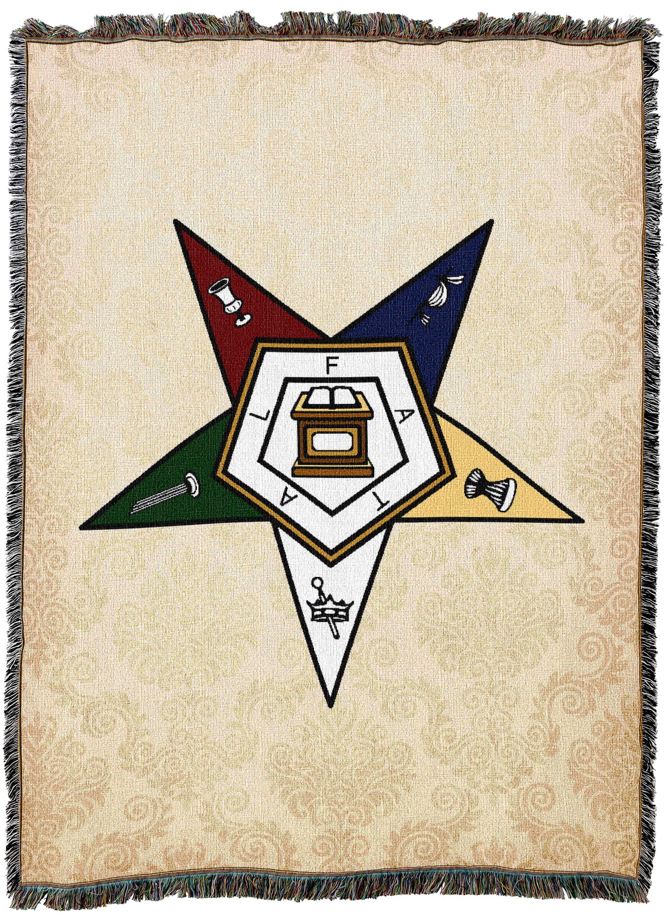 Pure Country Weavers OES (Order of the Eastern Star) Blanket Tapestry ...