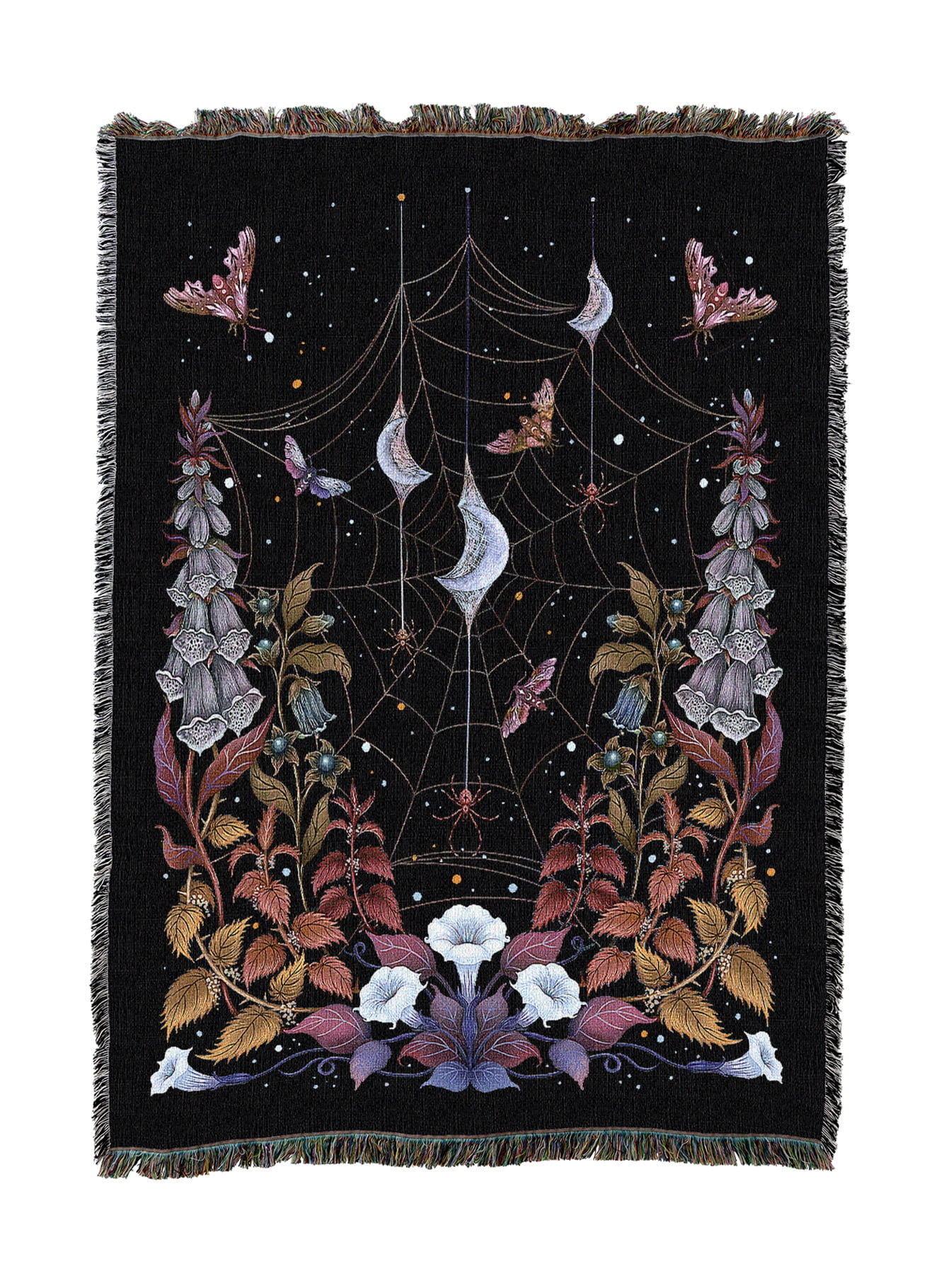 Pure Country Weavers Witch Garden Medium Tapestry Throw Woven from ...
