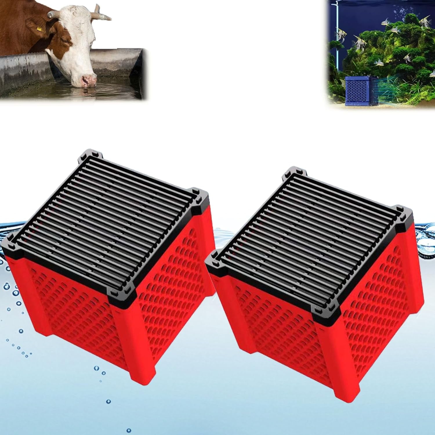 Pure Cube Water Trough Filter 2.0, Filternatur Horse Water Trough ...