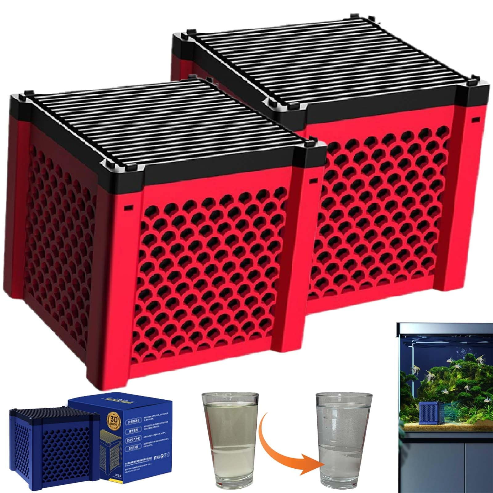 Pure Cube Water Trough Filter 2.0, Filternatur Horse Water Trough ...