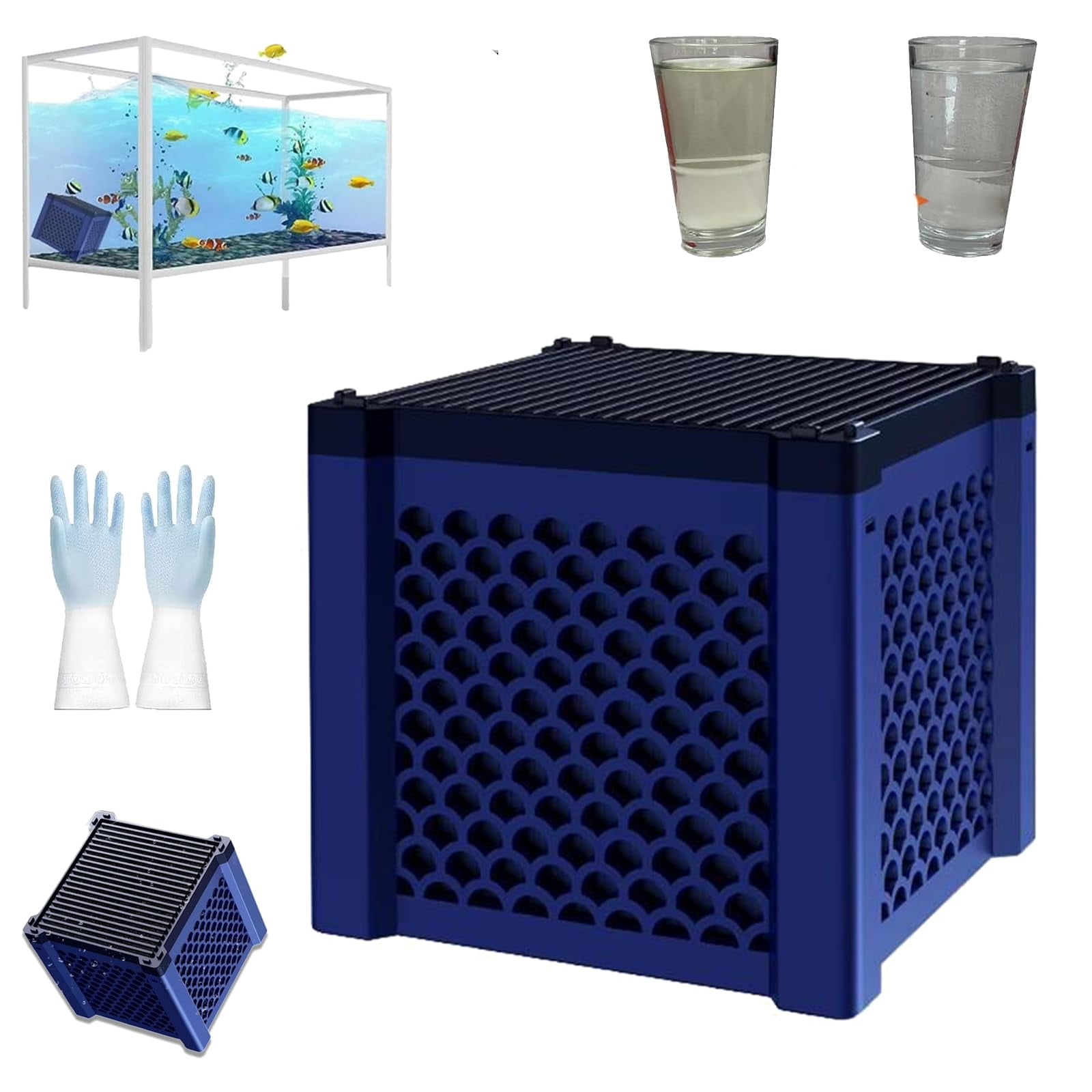 Pure Cube Water Trough Filter 2.0, Pure Cube Water Trough Filter, Eco ...