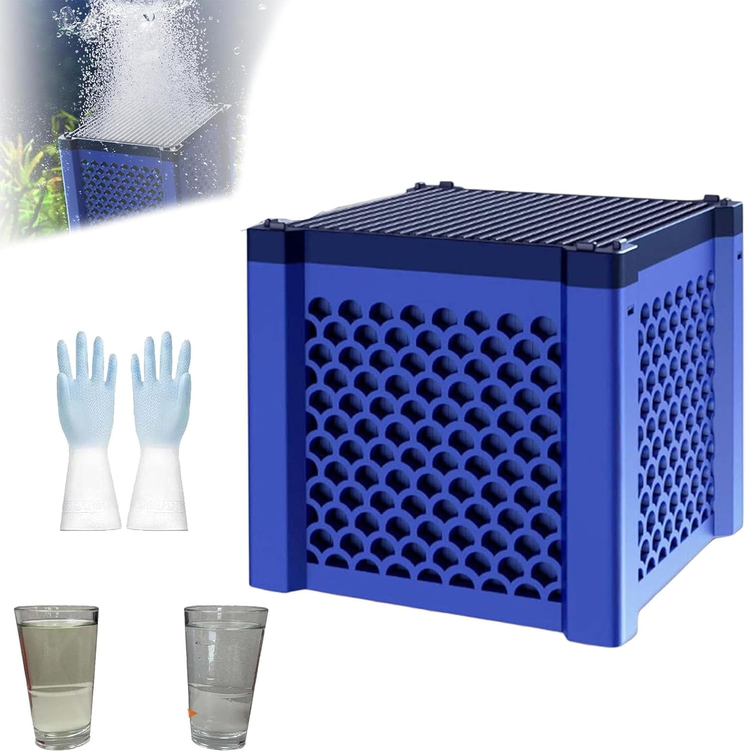 Pure Cube Water Trough Filter 2.0, pure cube water trough filter, Eco ...