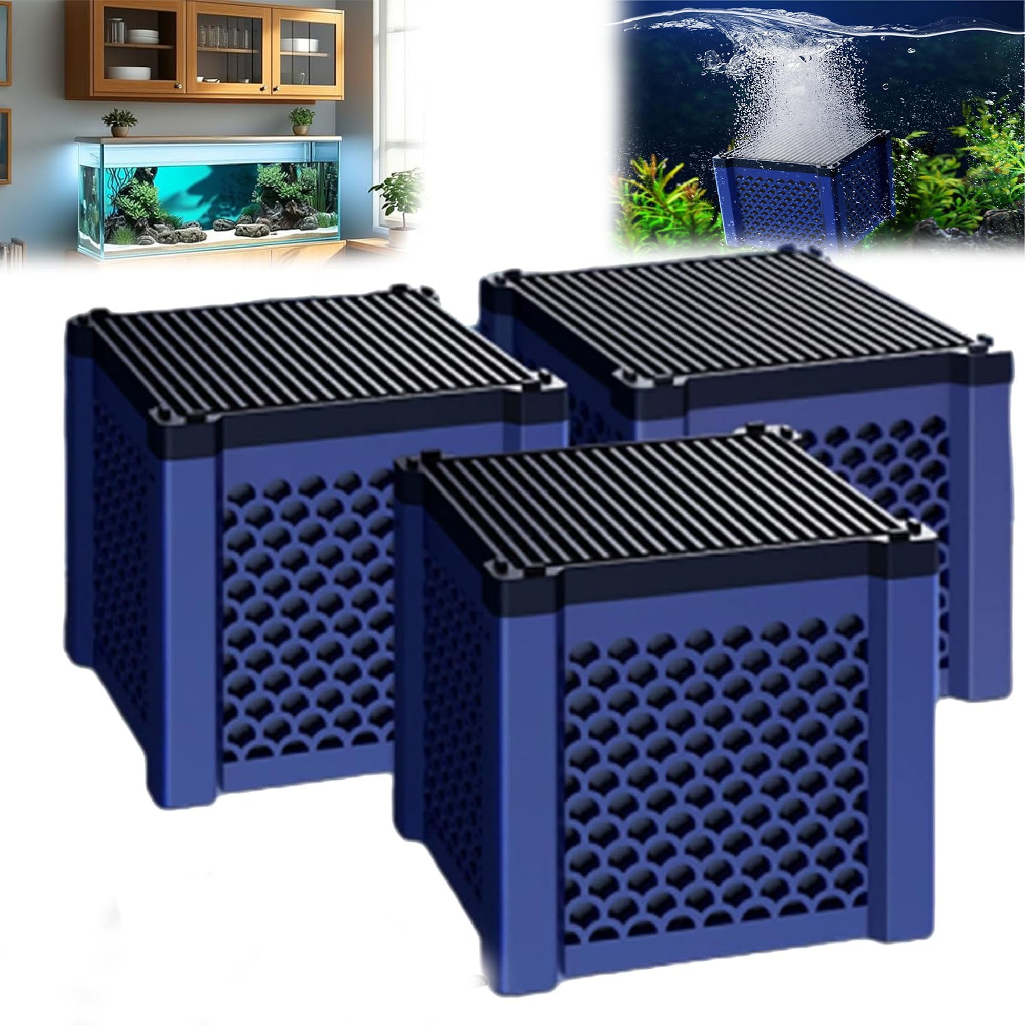 Pure Cube Water Trough Filter, Eco-Aquarium Water Troughs Purifier ...
