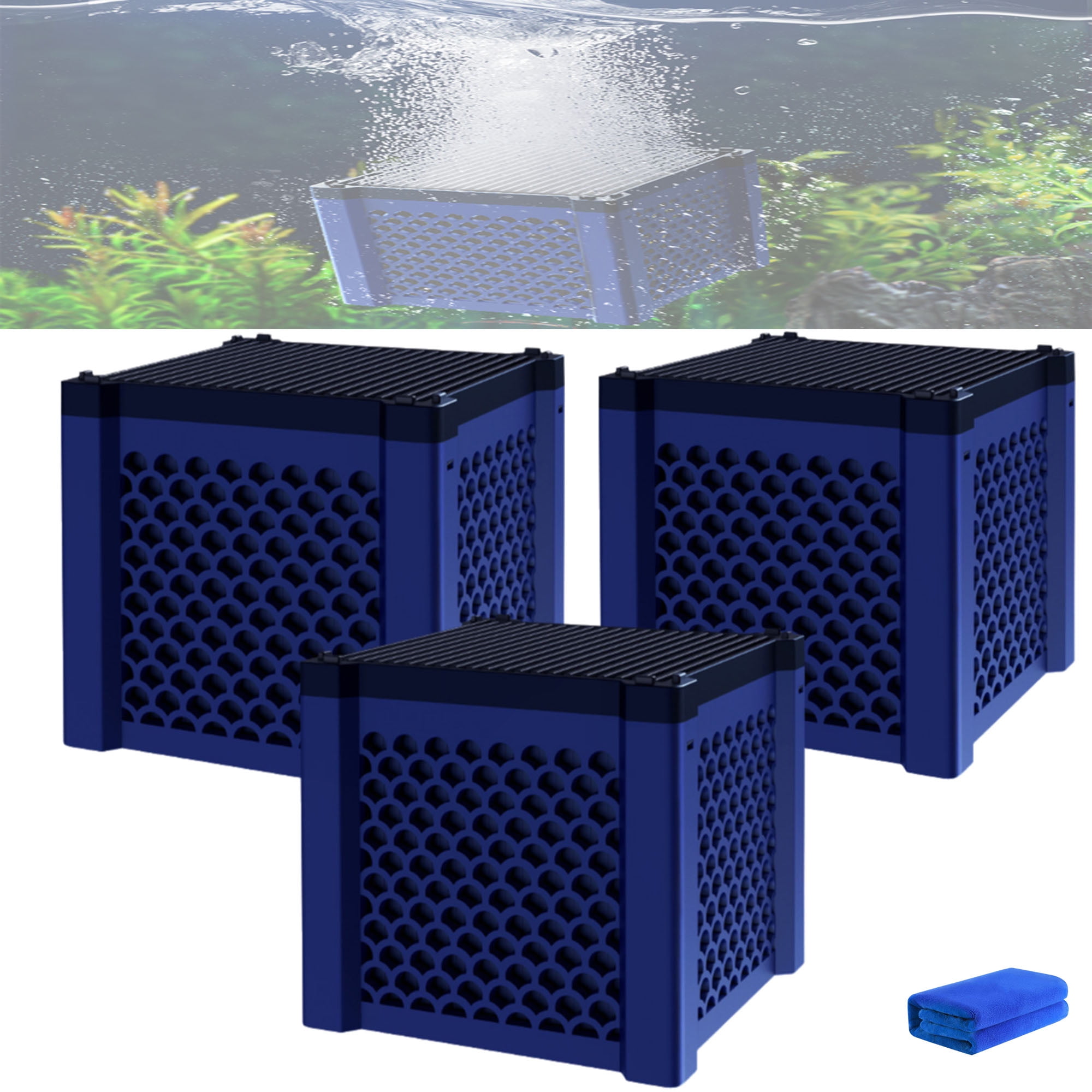 Pure Cube Water Trough Filter, Eco-Aquarium Water Troughs Purifier ...