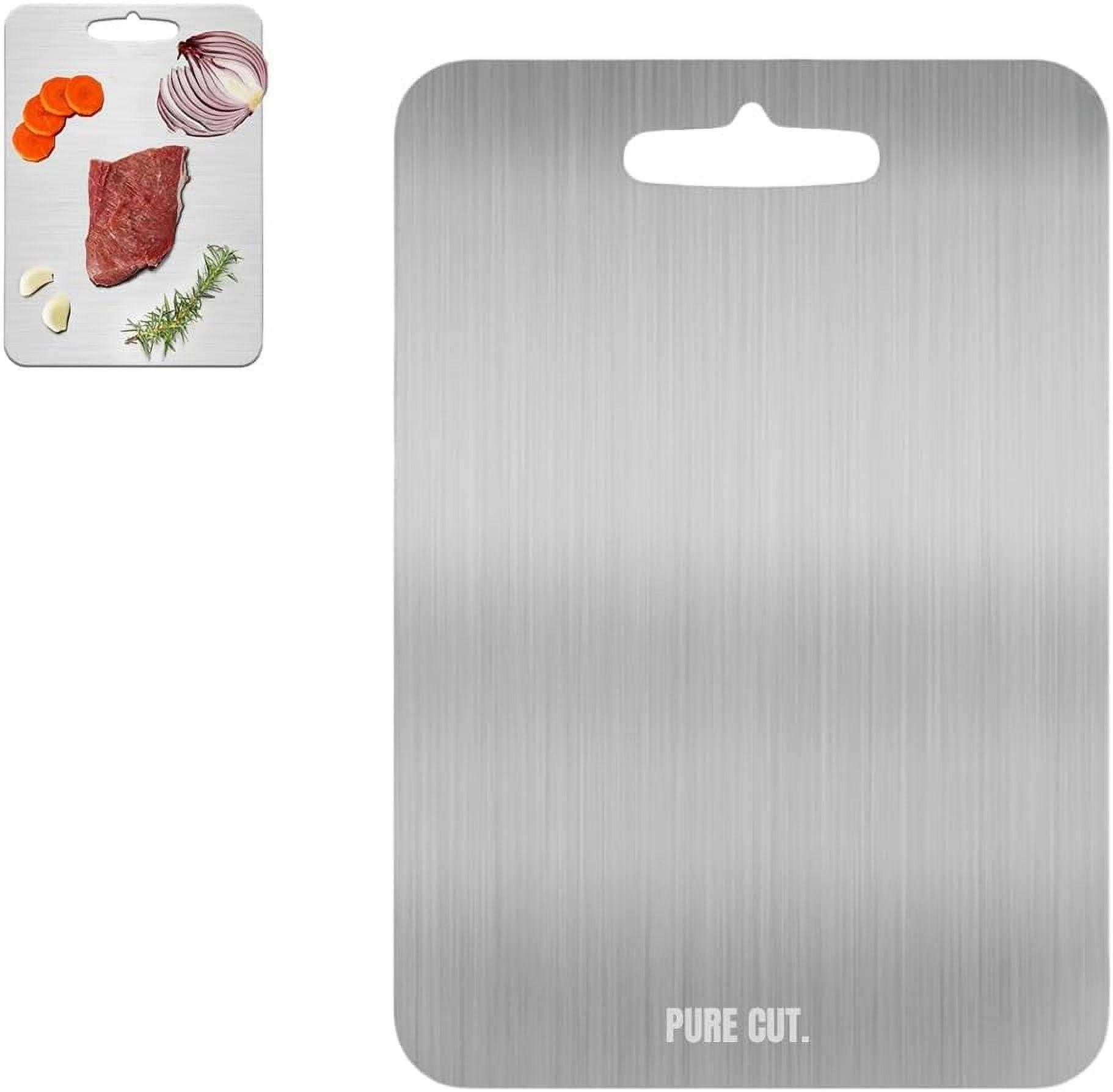 Pure Cut Titanpro Titanium Cutting Board for Kitchen, Purecut Knife ...