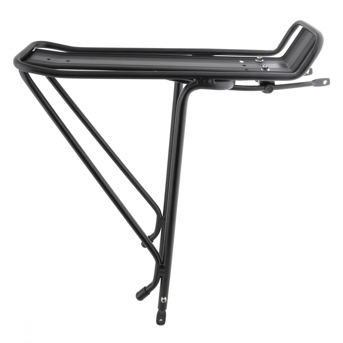 Pure Cycles Adjustable Rear Rack Rear Eyelet 27/700C Black - Walmart.com