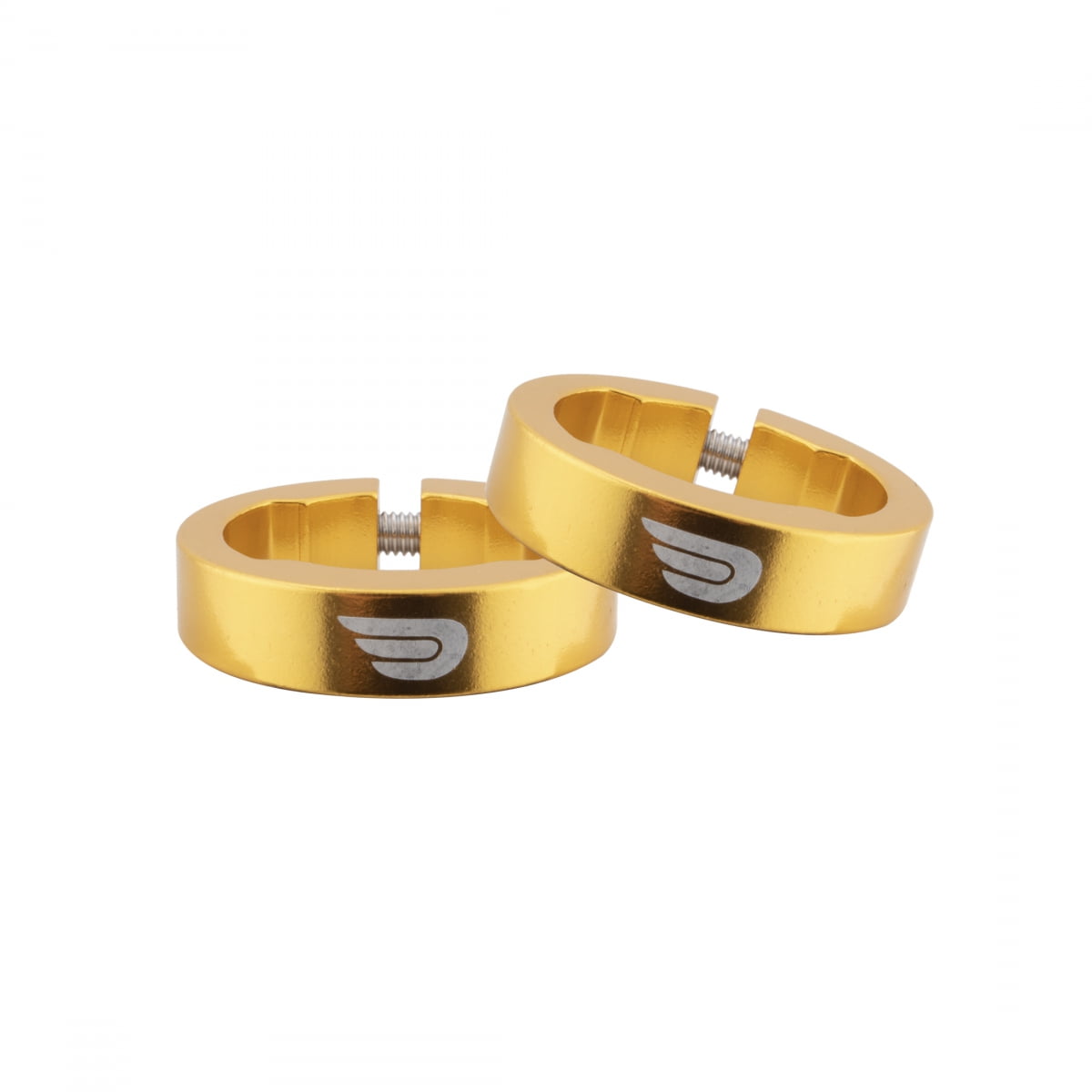 Pure Cycles Grippin Out Lock Ring Set Gold - Walmart.com