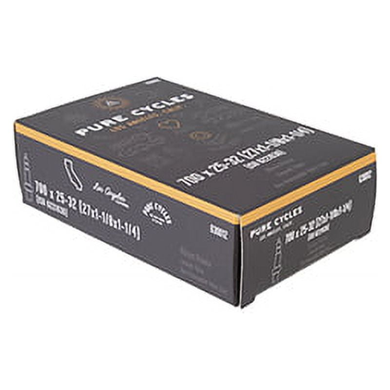 Pure Cycles Standard Presta Valve Tubes 700x25-32 (27x1-1/8x1-1/4) PV ...