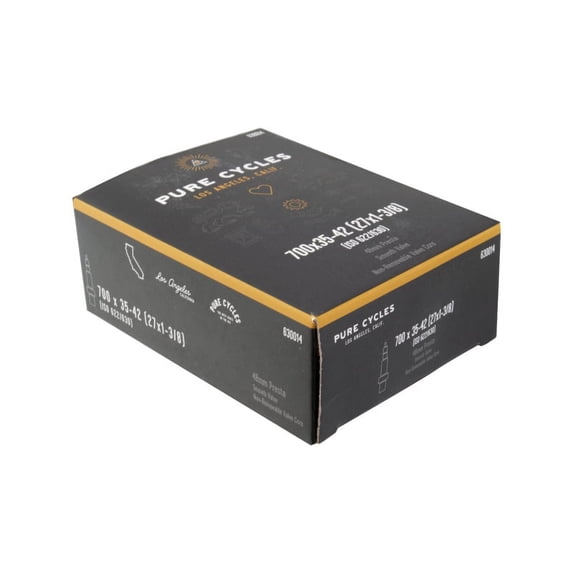 Pure Cycles Standard Presta Valve Tubes 700x35-42 (27x1-3/8) PV 48mm 0d ...