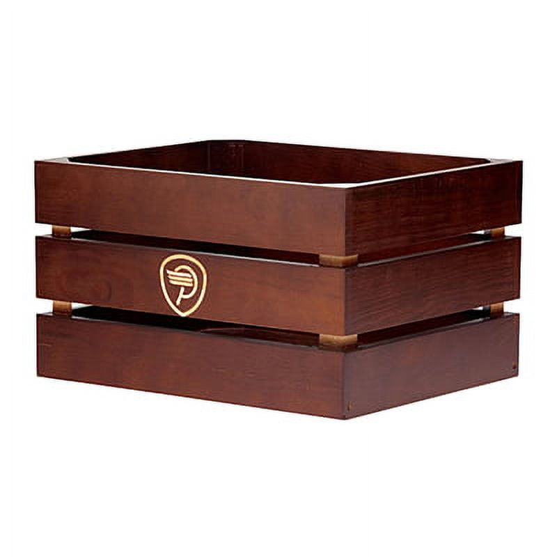 Pure Cycles Wooden City Crate Rich Cedar Wood 12.5`x9.75`x7.25 ...