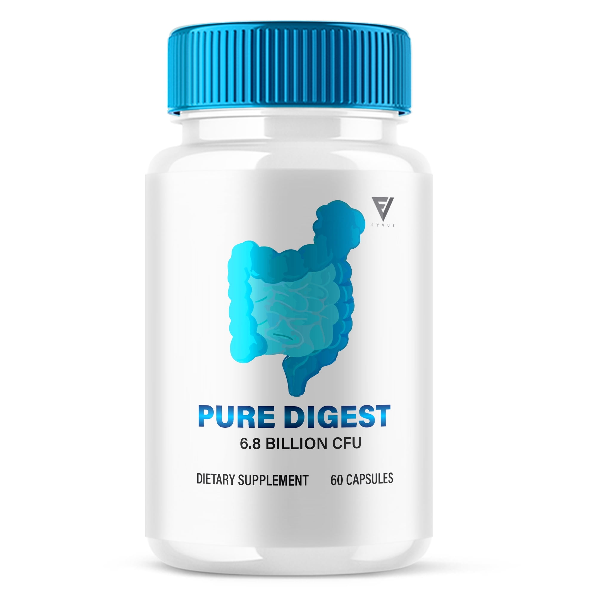 Pure Digest Capsules PureDigest Probiotic Supplement (60 Capsules ...