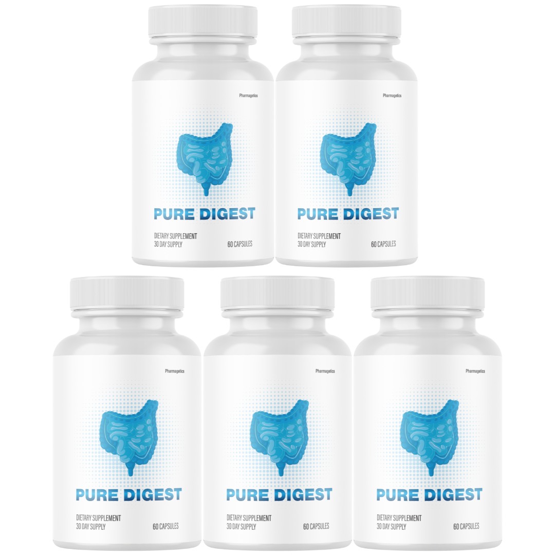 Pure Digest for Constipation Supports Weight Loss & Digestion - 5 ...