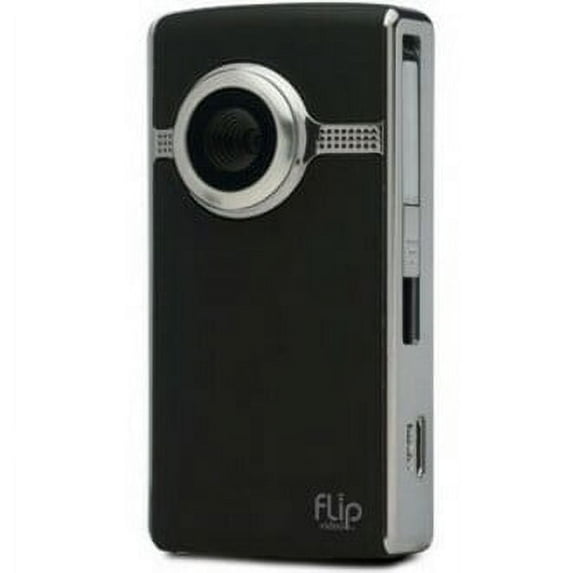 Flip Video Digital Camcorder, 2" LCD Screen, 1/4.5" CMOS, Black ...