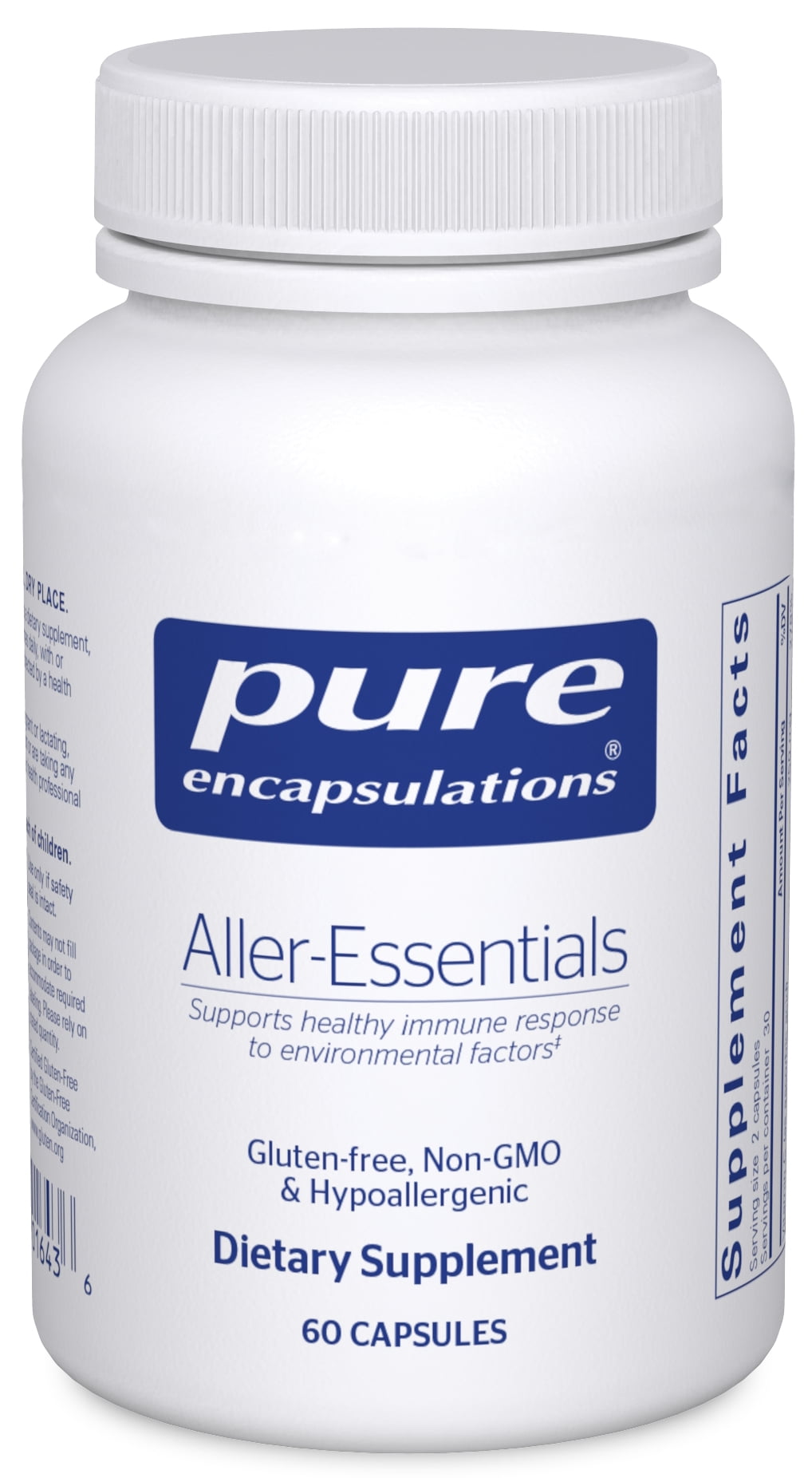 Pure Encapsulations Aller-Essentials | Hypoallergenic Dietary ...
