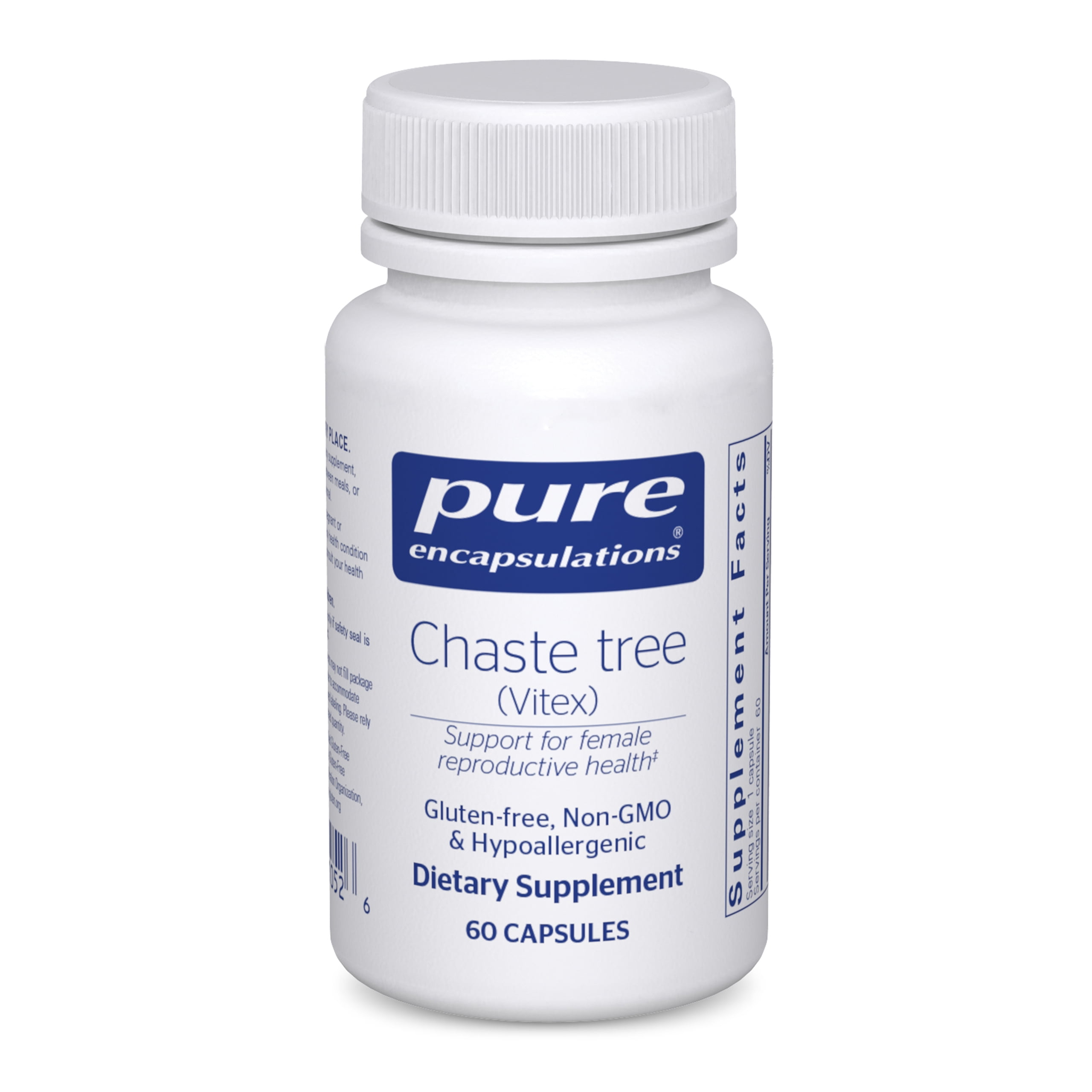 Pure Encapsulations Chaste Tree (Vitex) Supplement for Menstrual Cycle ...