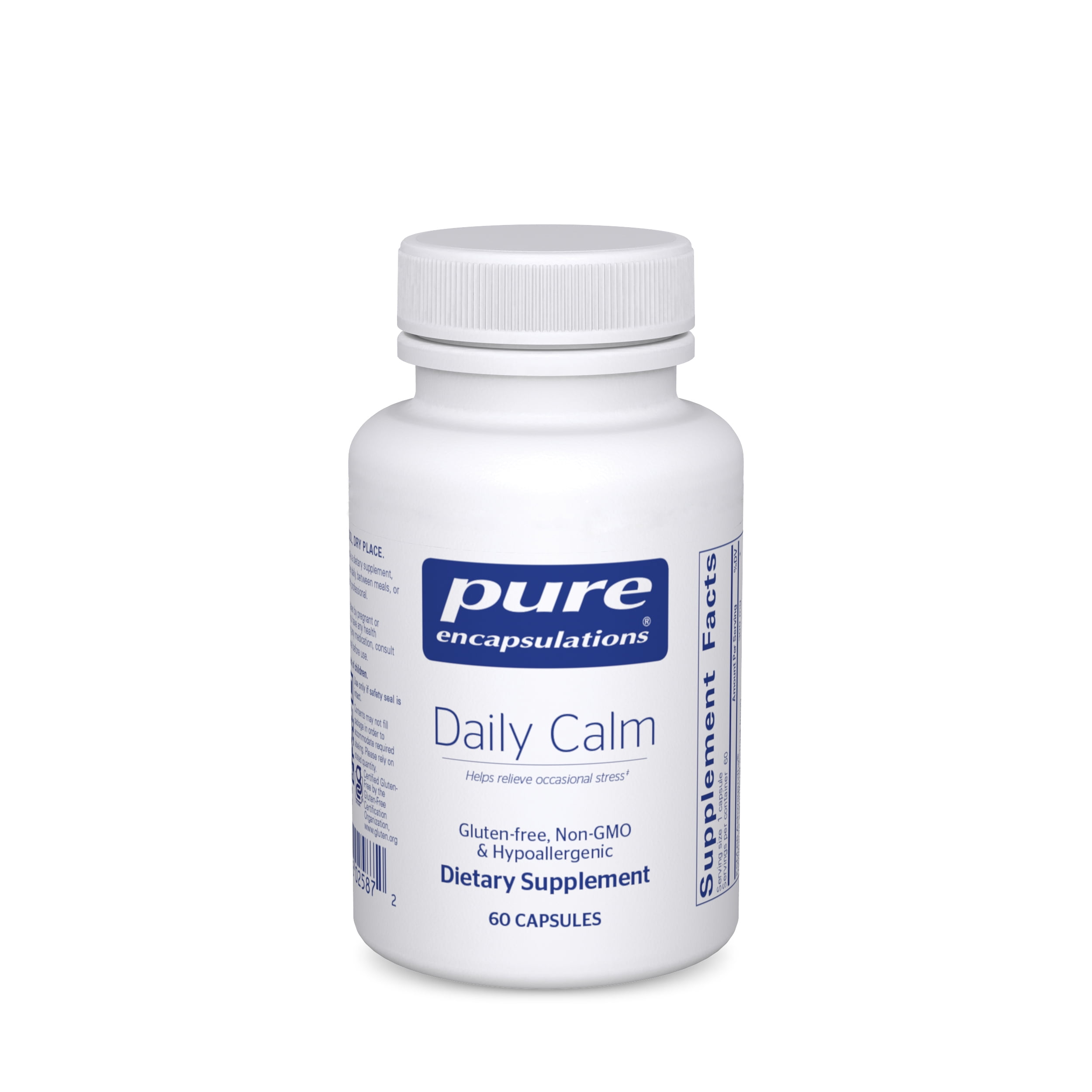 Pure Encapsulations Daily Calm - Vegan Stress & Sleep Support ...
