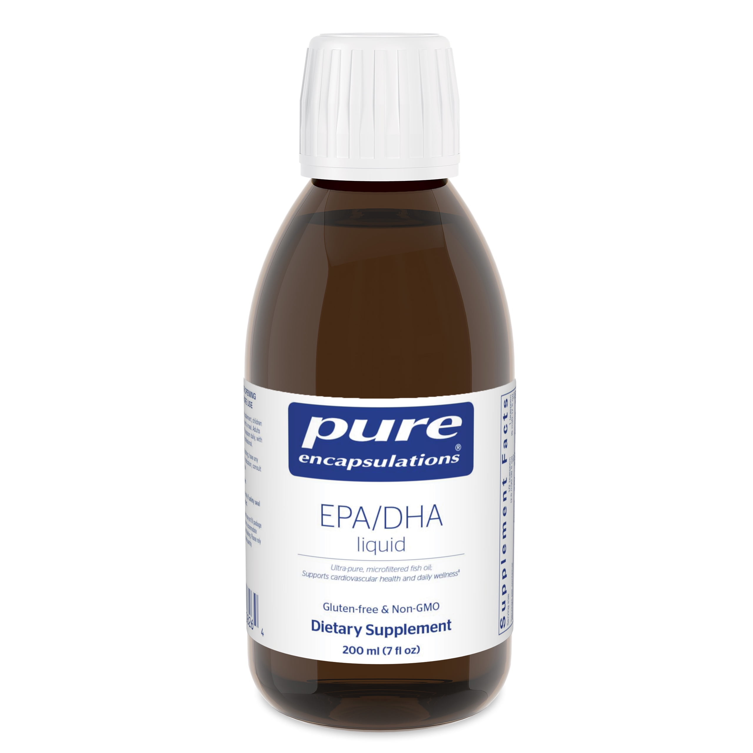 Pure Encapsulations Ultra-Pure Fish Oil Liquid, EPA/DHA, 7 fl. oz ...