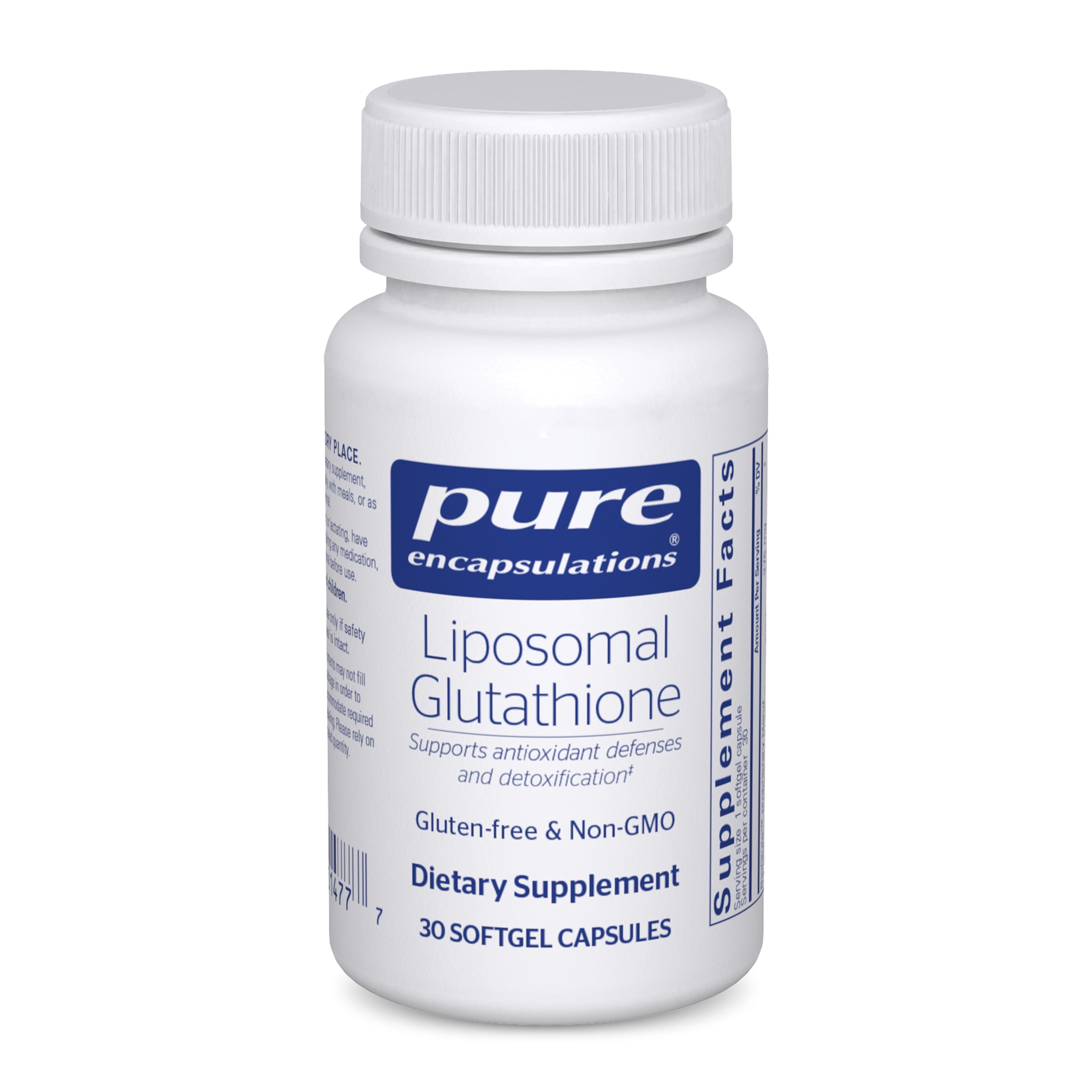 Pure Encapsulations Liposomal Glutathione | 30 Softgel Antioxidant ...