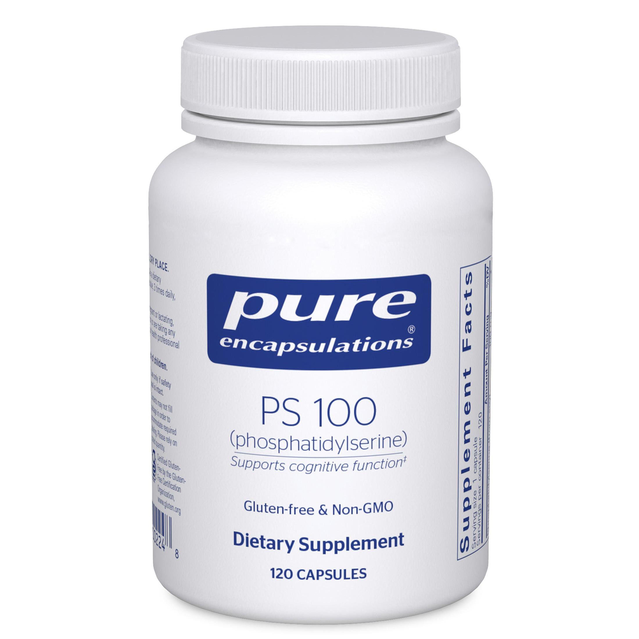 Pure Encapsulations PS 100 | Brain Nutrient Phosphatidylserine for ...