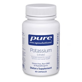 Potassium Magnesium Supplement,Support Bone, Heart & Nerve Health, Non ...