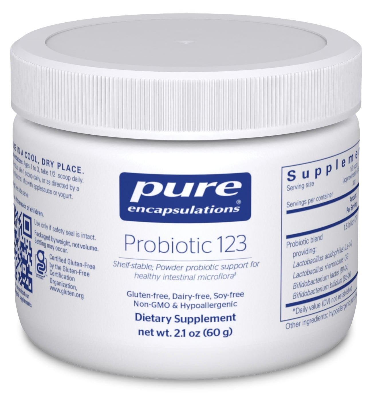 Pure Encapsulations Probiotic 123 | variantren's Probiotic Support for ...