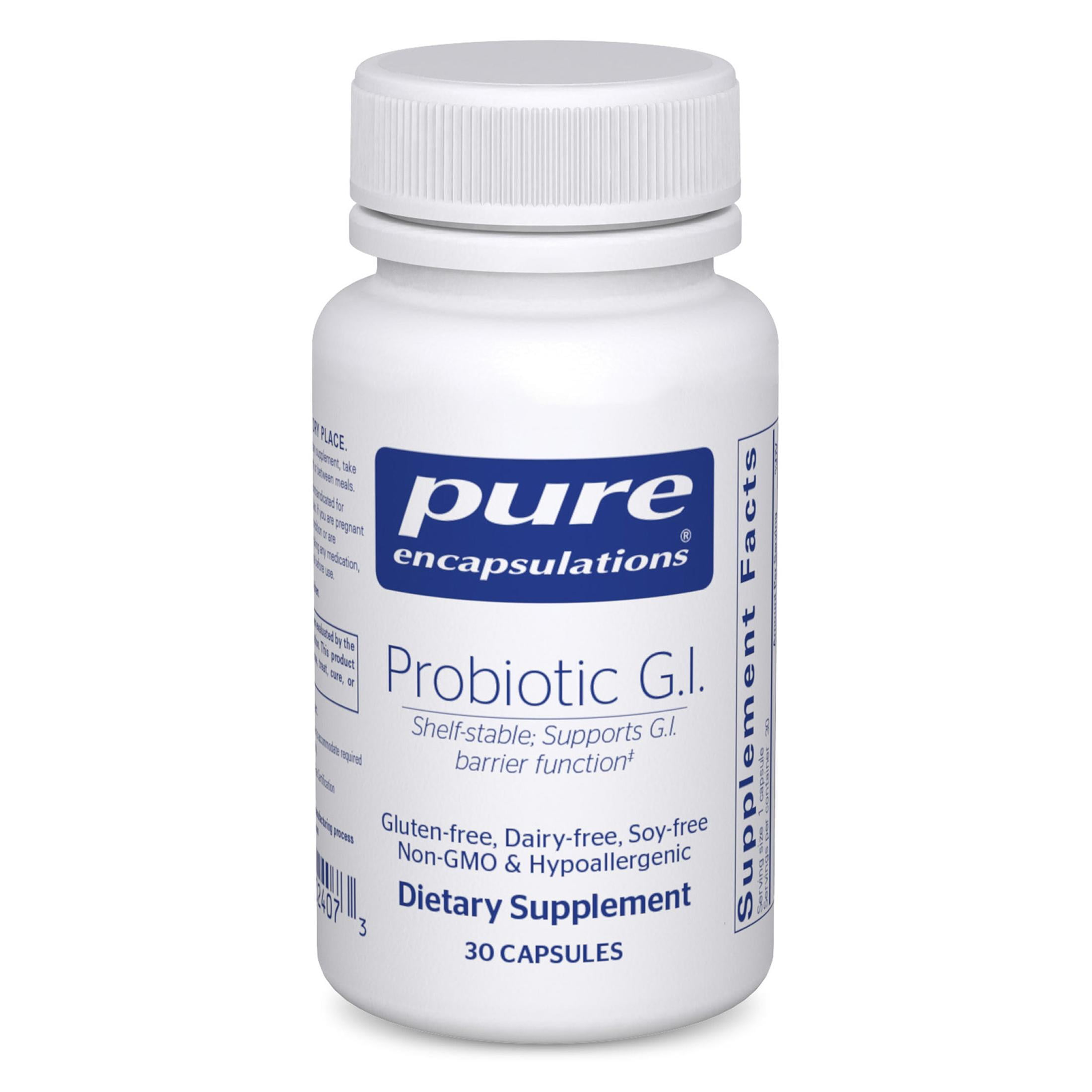Pure Encapsulations Probiotic G.I., 10 Billion CFU, Digestive, Immune ...