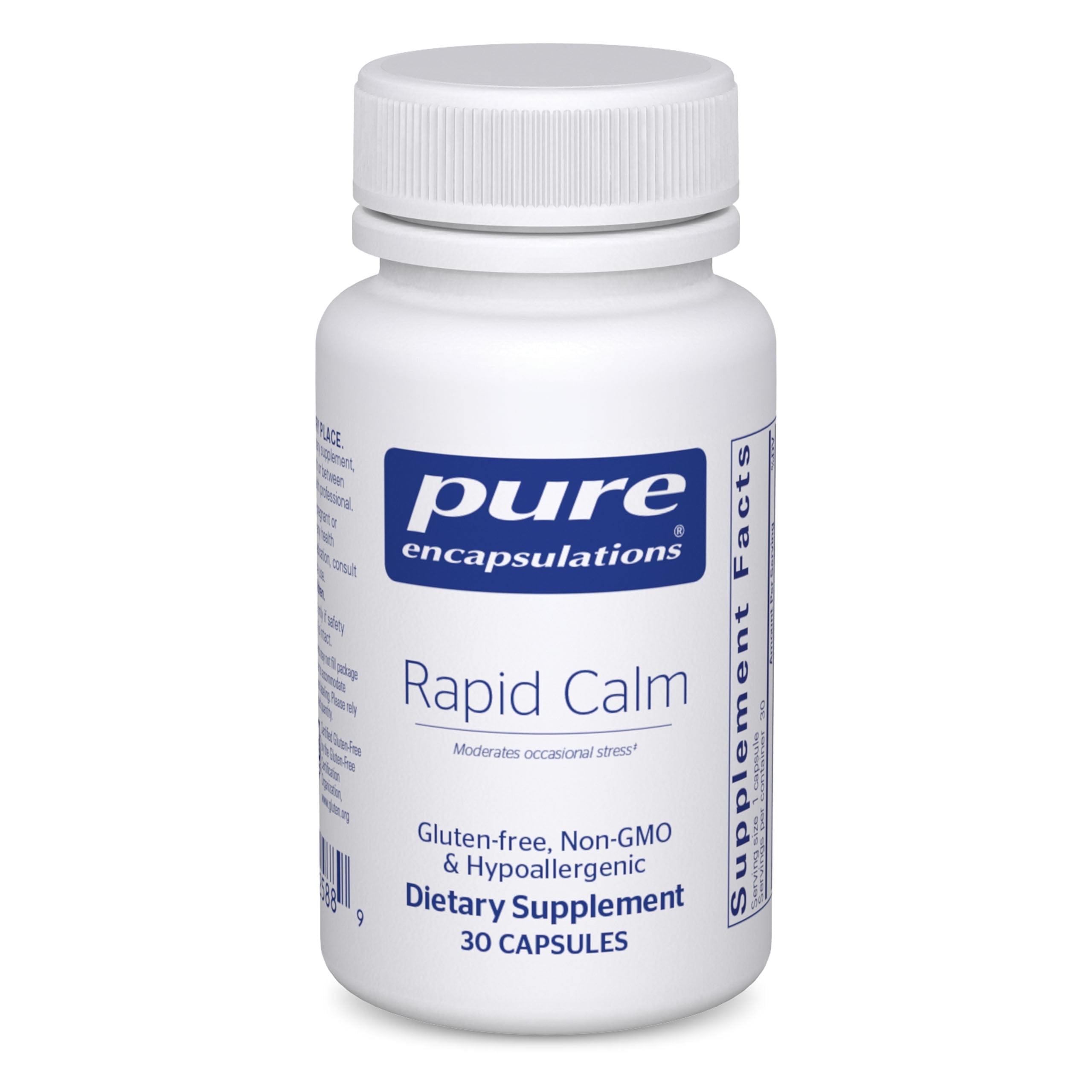 Pure Encapsulations Rapid Calm - Stress & Sleep Support Supplement ...