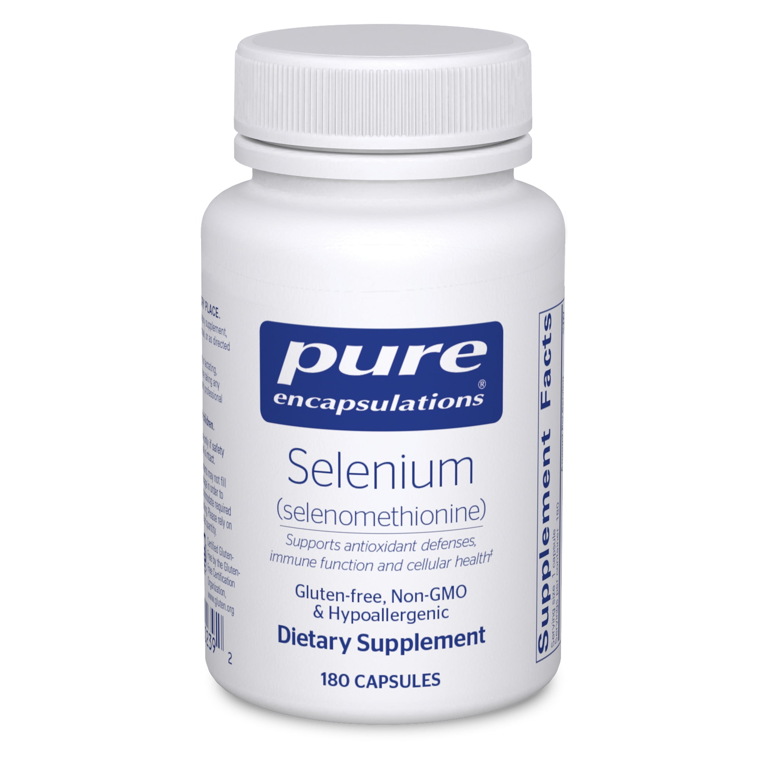 Pure Encapsulations Selenium (Yeast Free & Gluten Free Capsules ...