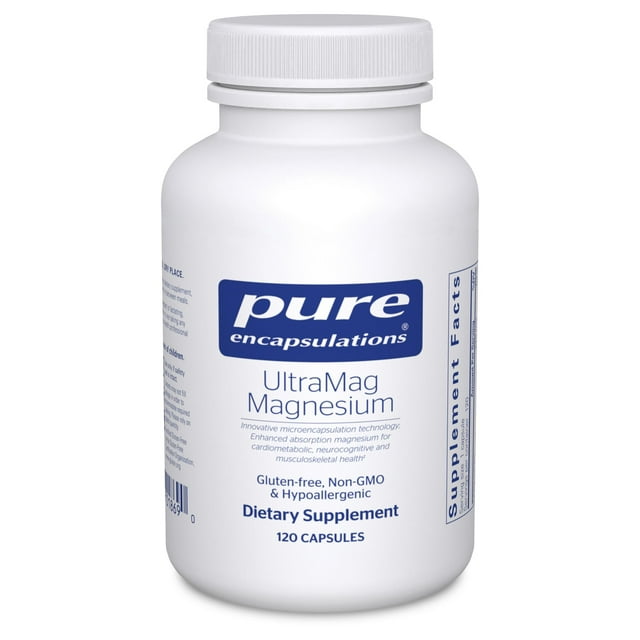 UltraMag Magnesium 120 caps - Vitamin powders for ecommerce - Walmart ...