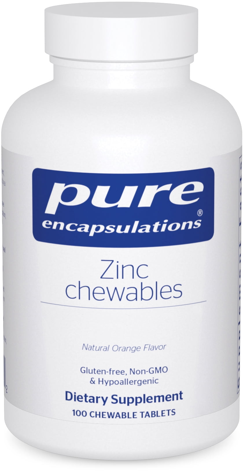 Pure Encapsulations Zinc Chewables | Supplement for Immune System ...