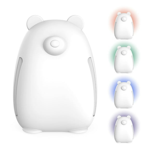 Pure Enrichment PureBaby Kids Bear Air True HEPA Air Purifier - 4 Stage ...