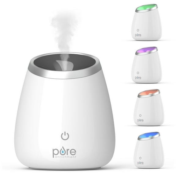 PureSpa Deluxe Ultrasonic Aromatherapy Oil Diffuser - 120ml Water Tank ...