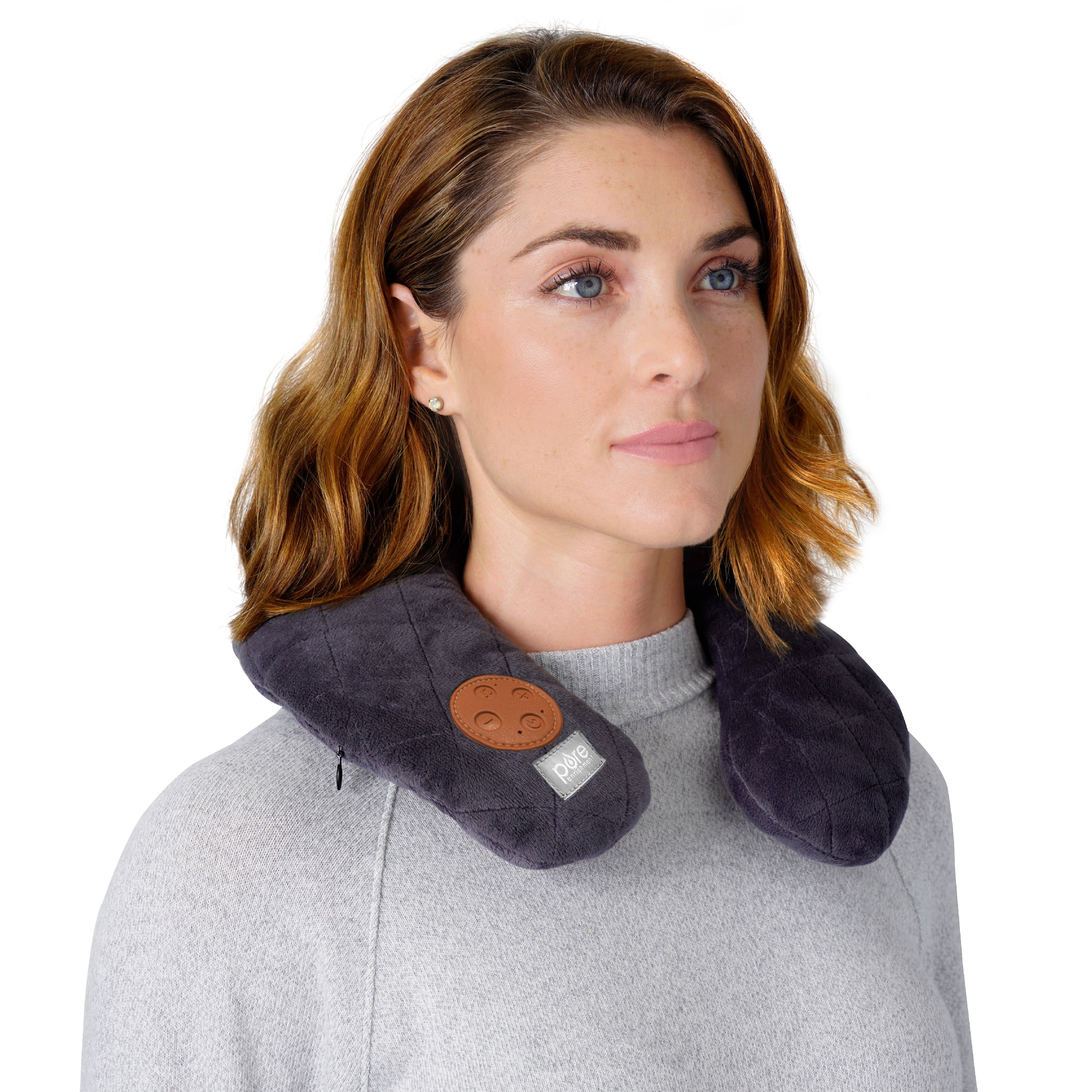 Pure Enrichment WAVE Sound Therapy Neck Wrap - Rechargeable Bluetooth ...